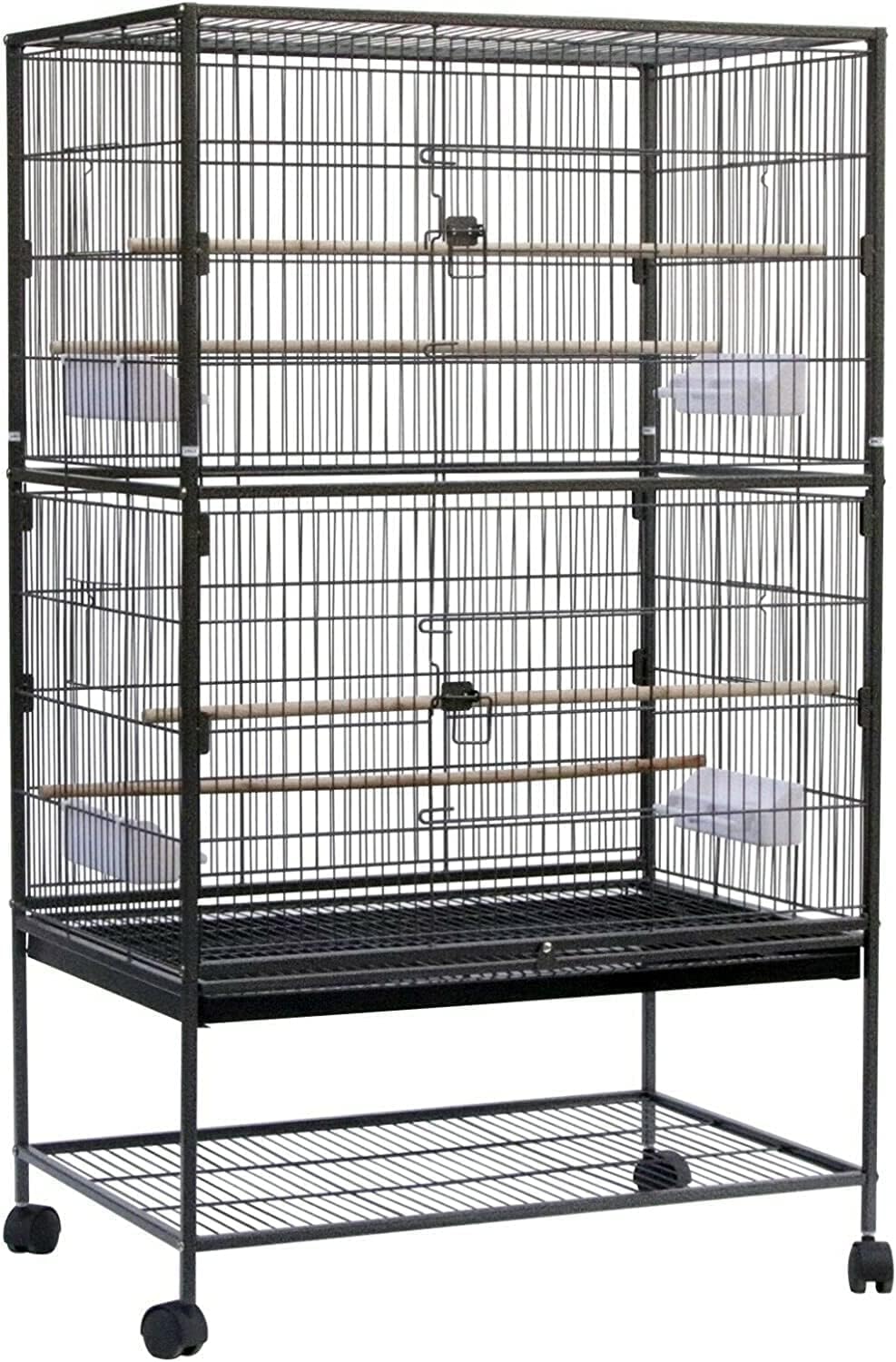 Budgie Breeder Nest Boxes (Breeder Cage Deluxe) : Amazon.co.uk: Pet ...