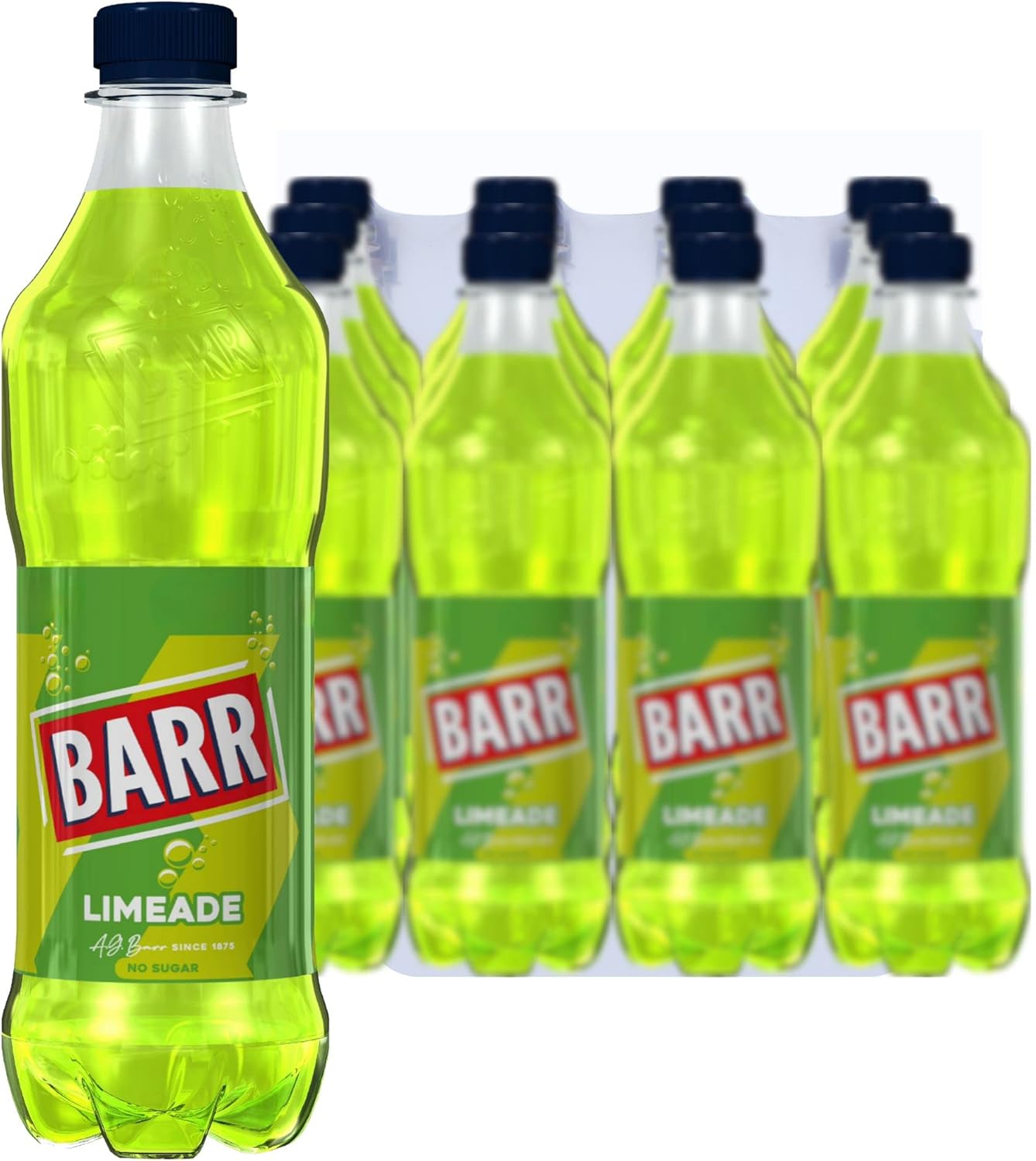 BARR since 1875, Zingy Limeade, No Sugar Lime Flavoured Fizzy Drink ...