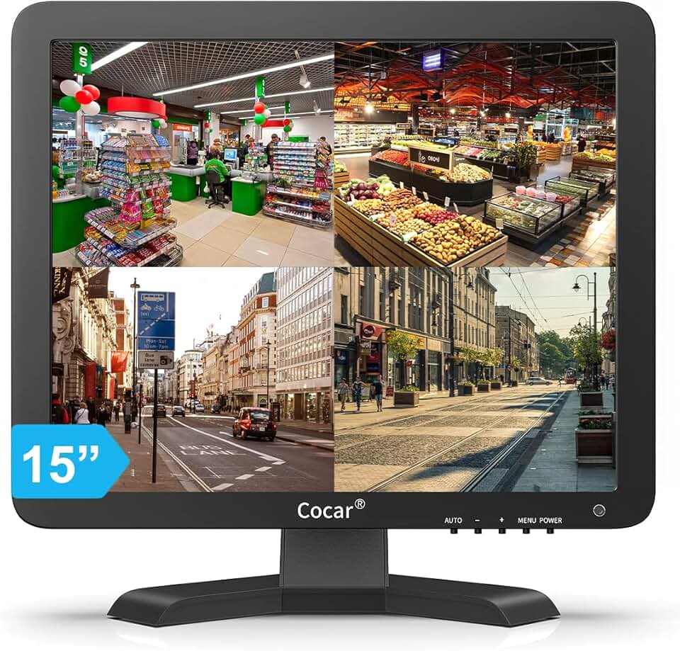 Amazon.co.uk: Security Monitors & Displays - Security Monitors ...