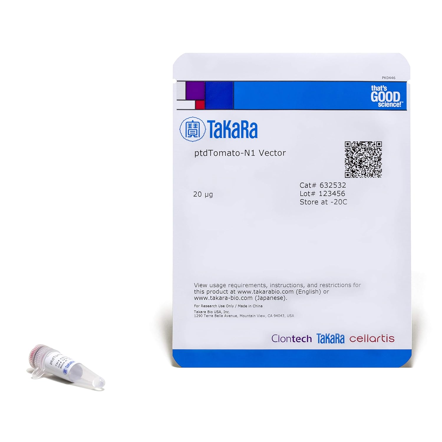 ptdTomato-N1 Vector (Takara Bio Cat. No. 632532): Amazon.com: Industrial & Scientific
