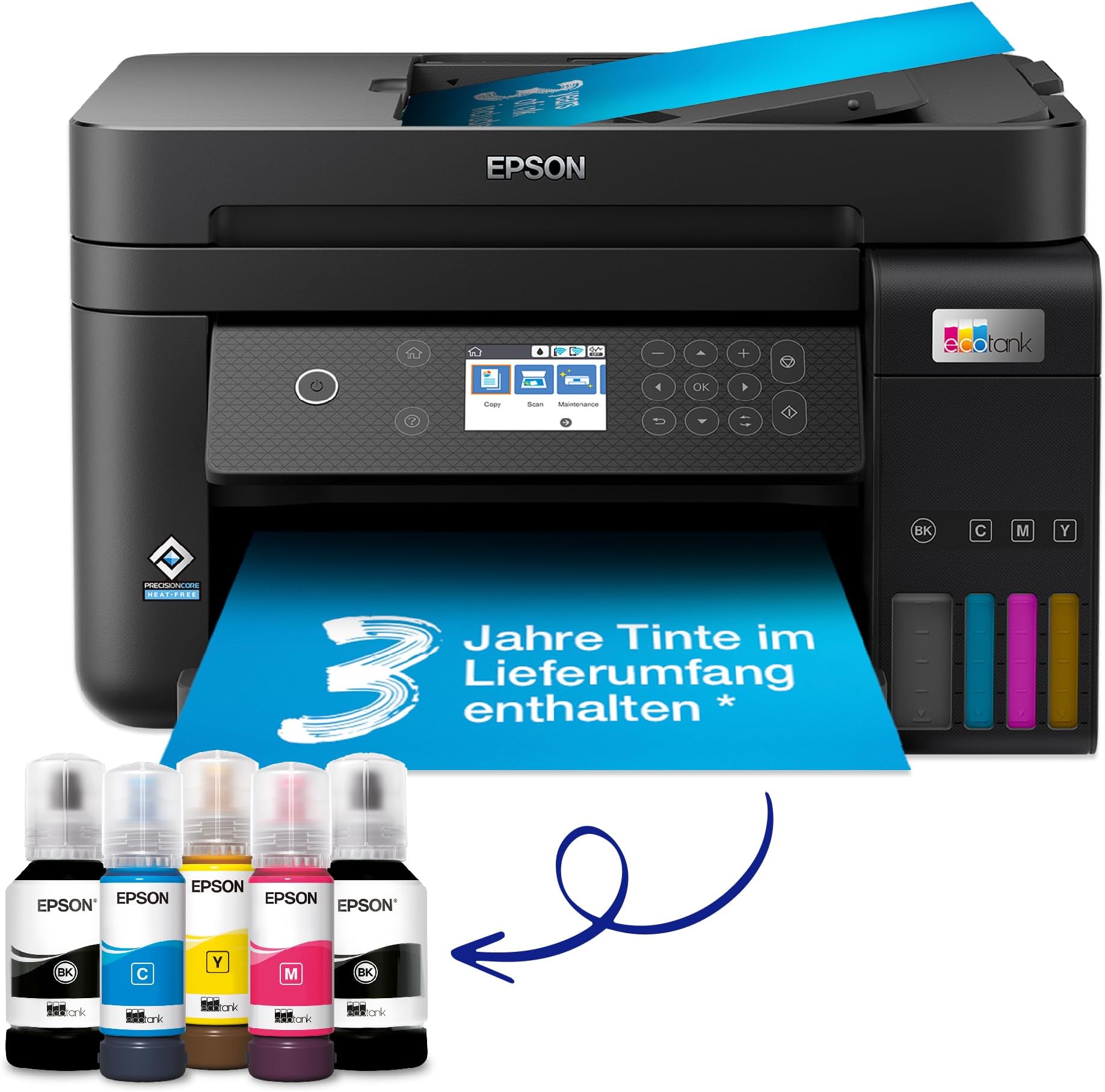 HP PageWide Pro 477dw (D3Q20B) Multifunktionsdrucker (A4, Drucker ...
