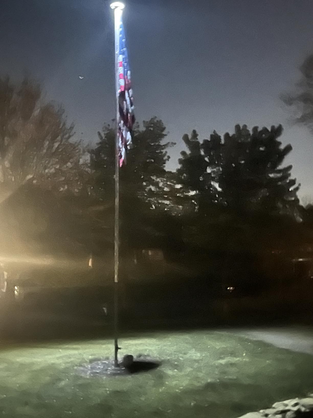 Amazon.com: Service First Sirius LED Flagpole Light, with Upward Finial ...