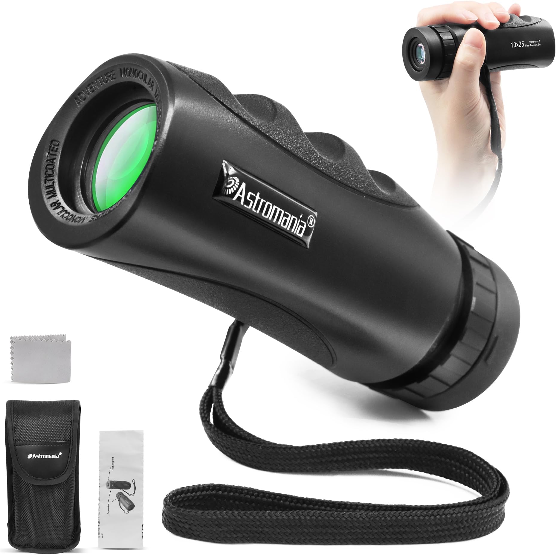 Amazon.com : 16X52 High Definition Monocular Telescope - Powerful ...