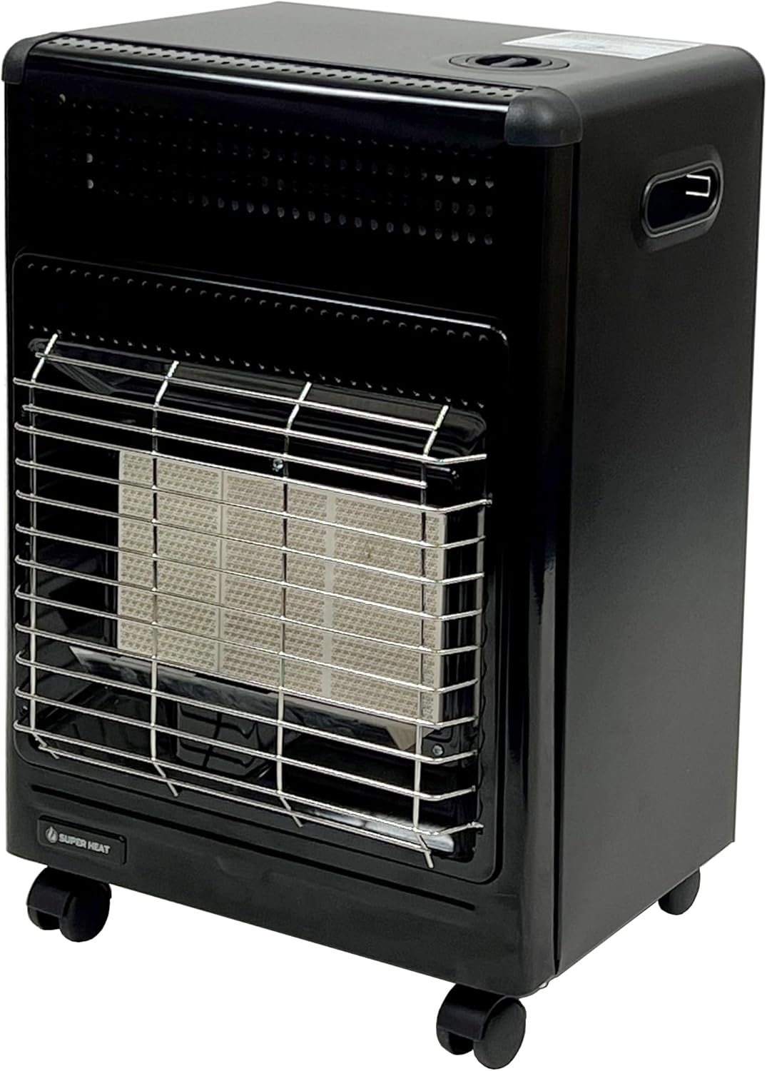 HAMILTON GAS PRODUCTS Indoor Gas Cabinet Heater - Black | 4.2kW Super ...