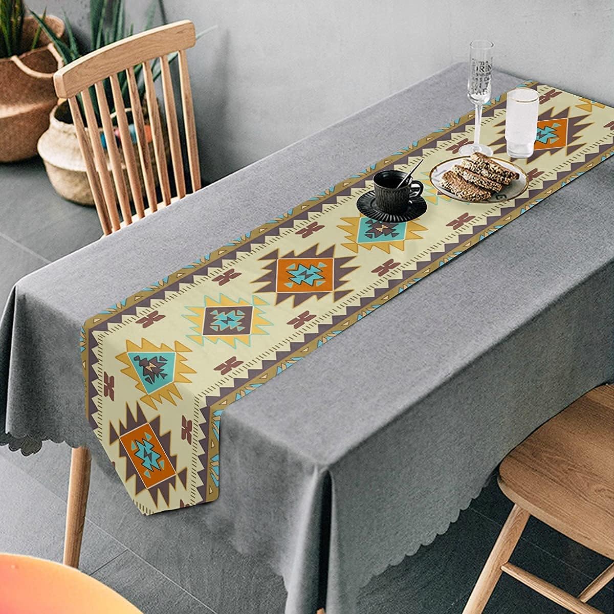 Amazon.com: Mission Del Rey Native Southwest Table Runner - 100% ...