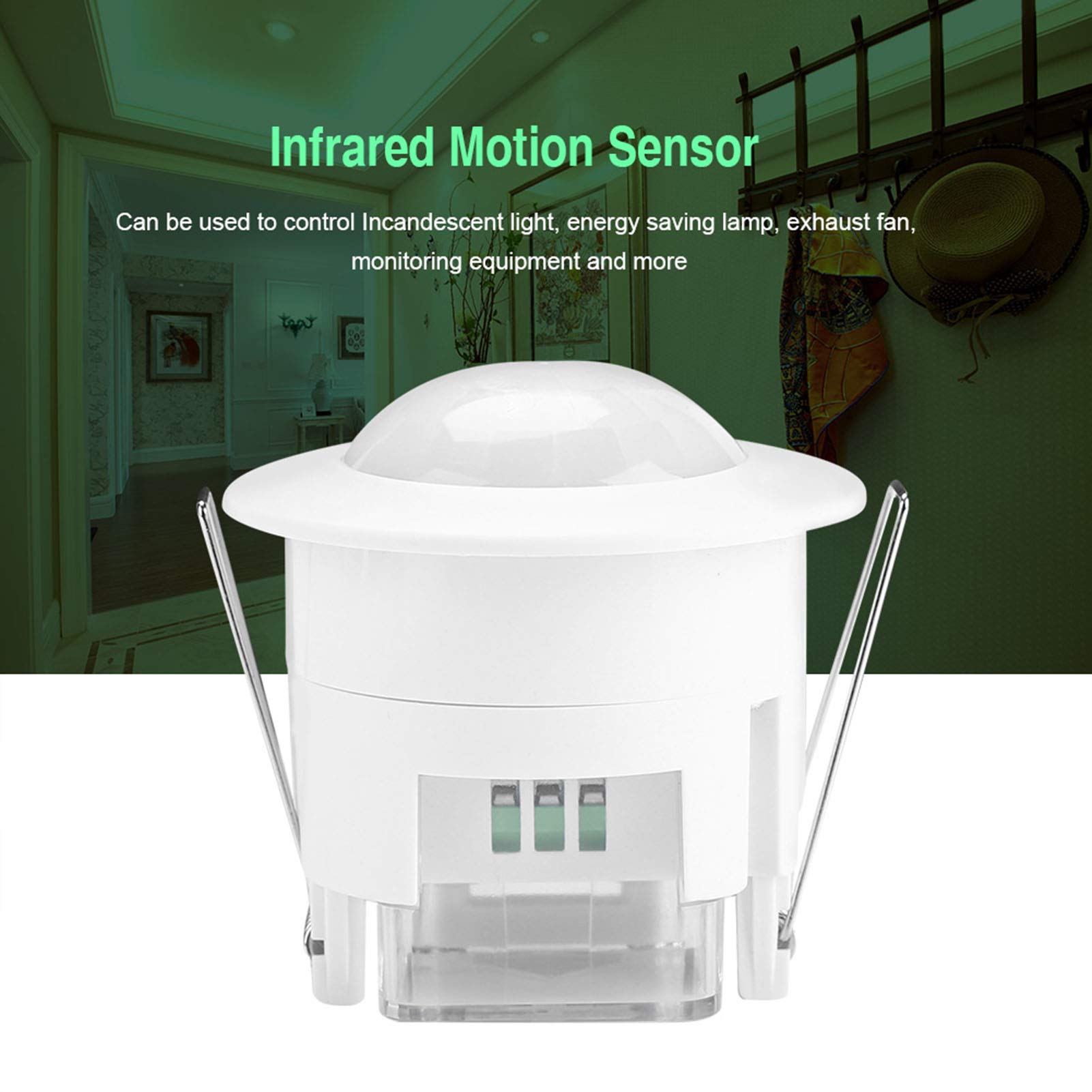 Ceiling Motion Sensing Switch PIR Motion Sensor Switch | 360°