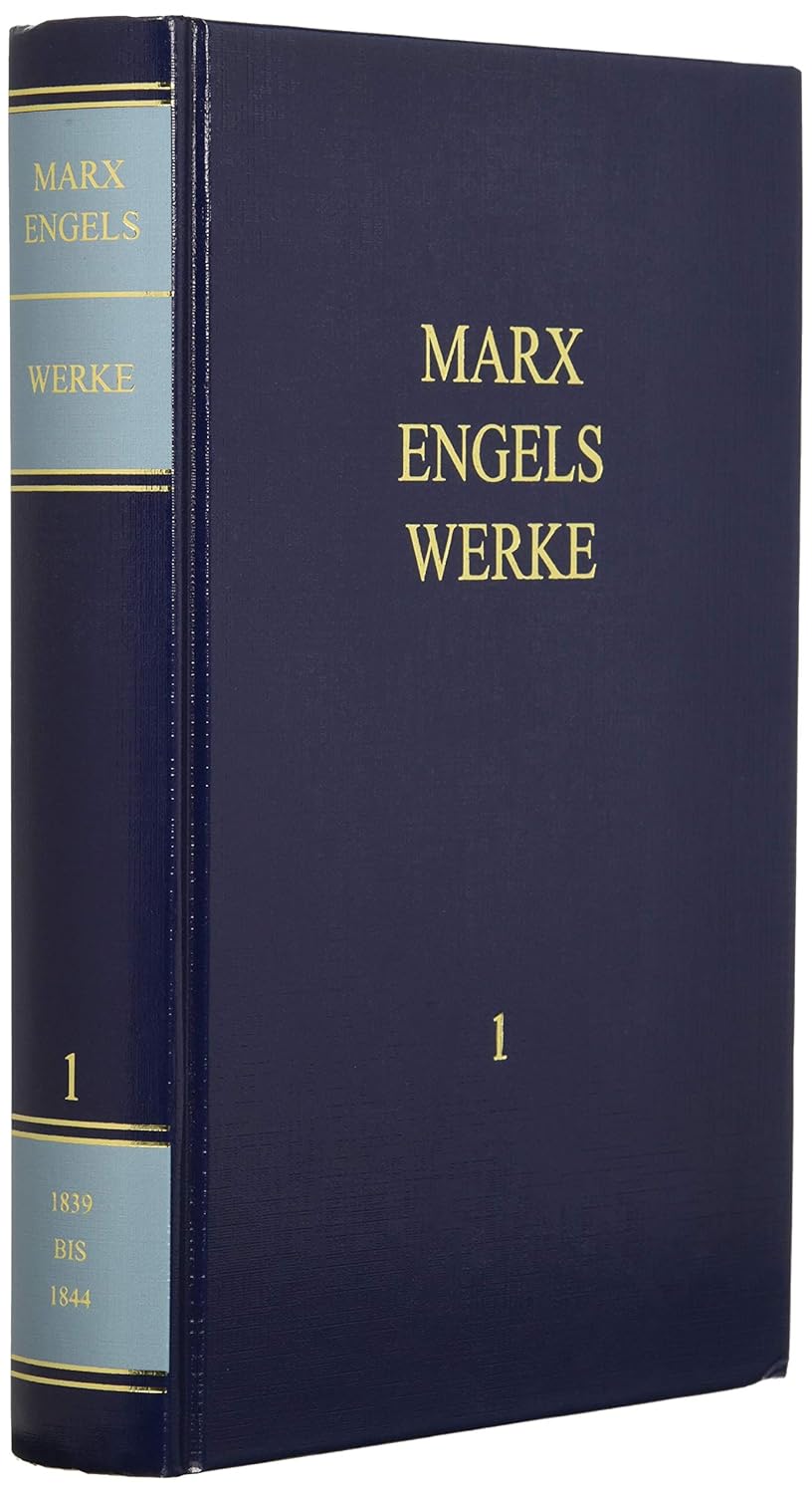 Amazon.com: MEW / Marx-Engels-Werke Band 1: 1839 - 1844: 9783320020880 ...