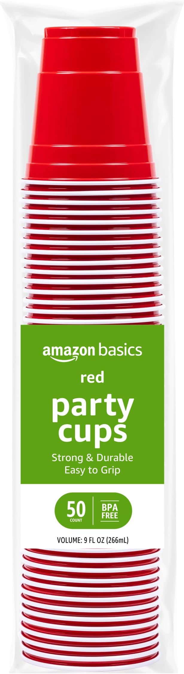 Amazon.com: SOLO Cup Company Small Red Plastic Party Cups, 9 Ounce, 300 ...