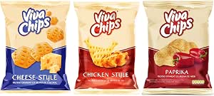 VIVA Potato Chips Masala Flavoured Crisp and Healthy Snack | Low Fat ...