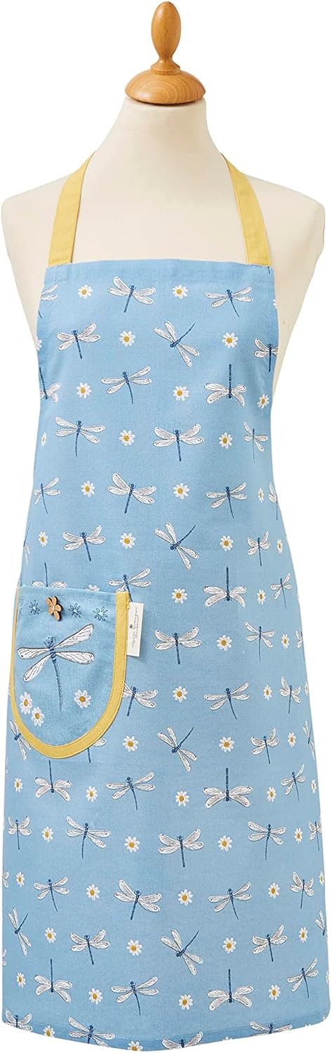 Cooksmart British Designed Kitchen Aprons For Women & Men | 100% Cotton ...