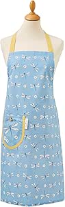 Cooksmart British Designed Kitchen Aprons For Women & Men | 100% Cotton ...