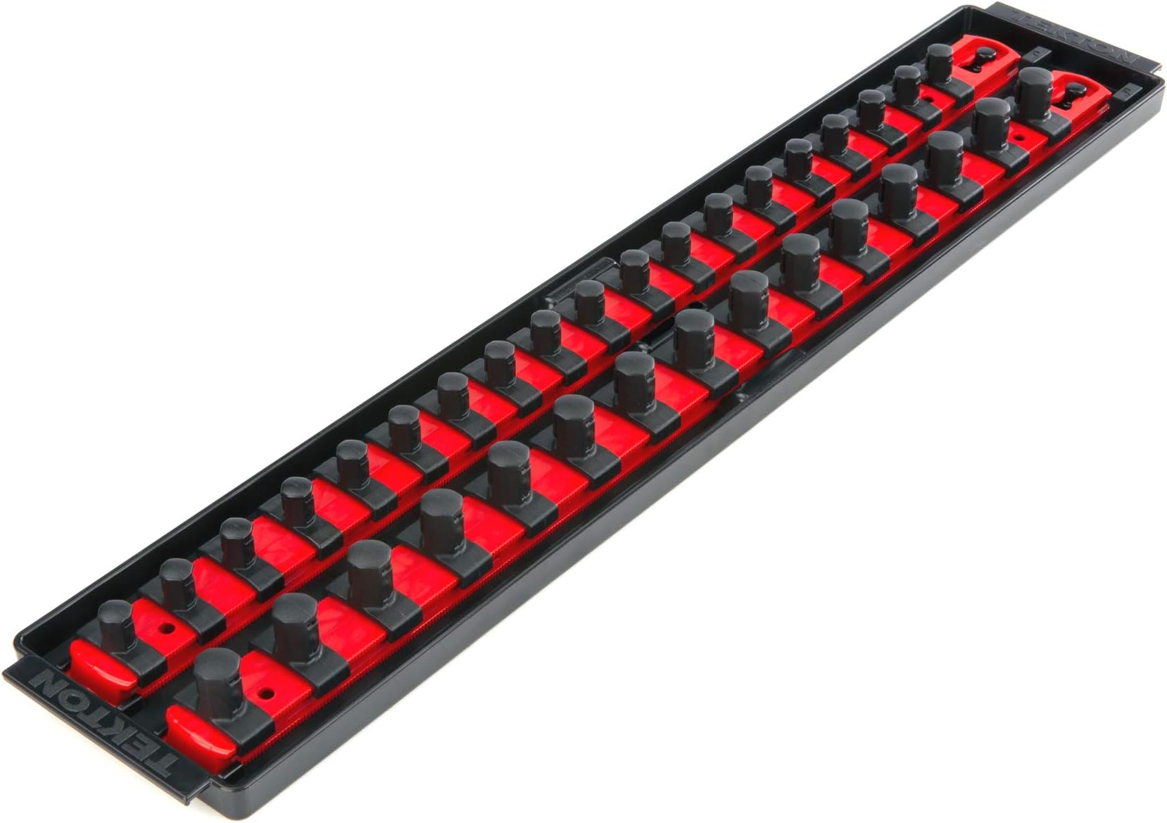 Amazon.com: TEKTON 3/8, 1/2 Inch Drive Socket Rails & 18 Inch Tray (Red ...