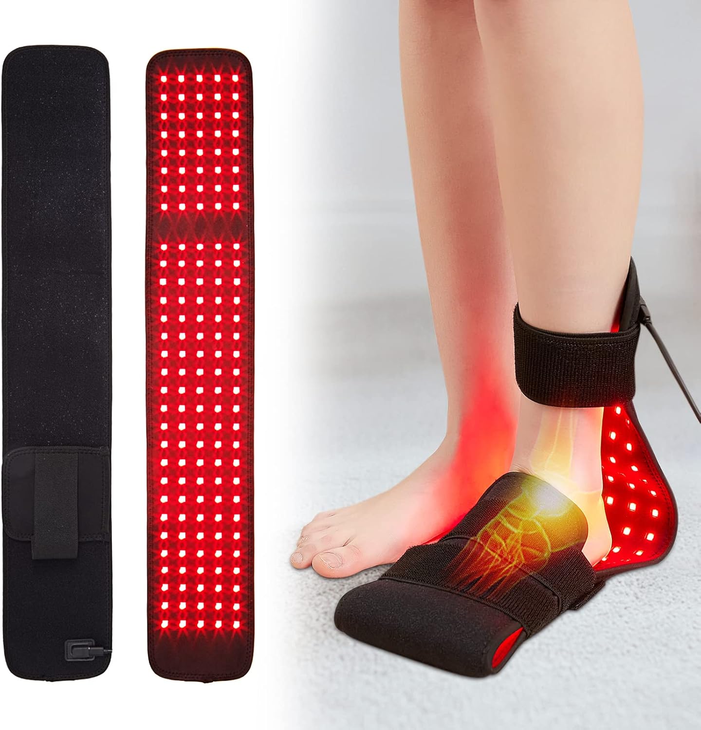 Amazon.com: JOBYNA Red Light & Infrared Light for Foot or Body, 150PCS ...