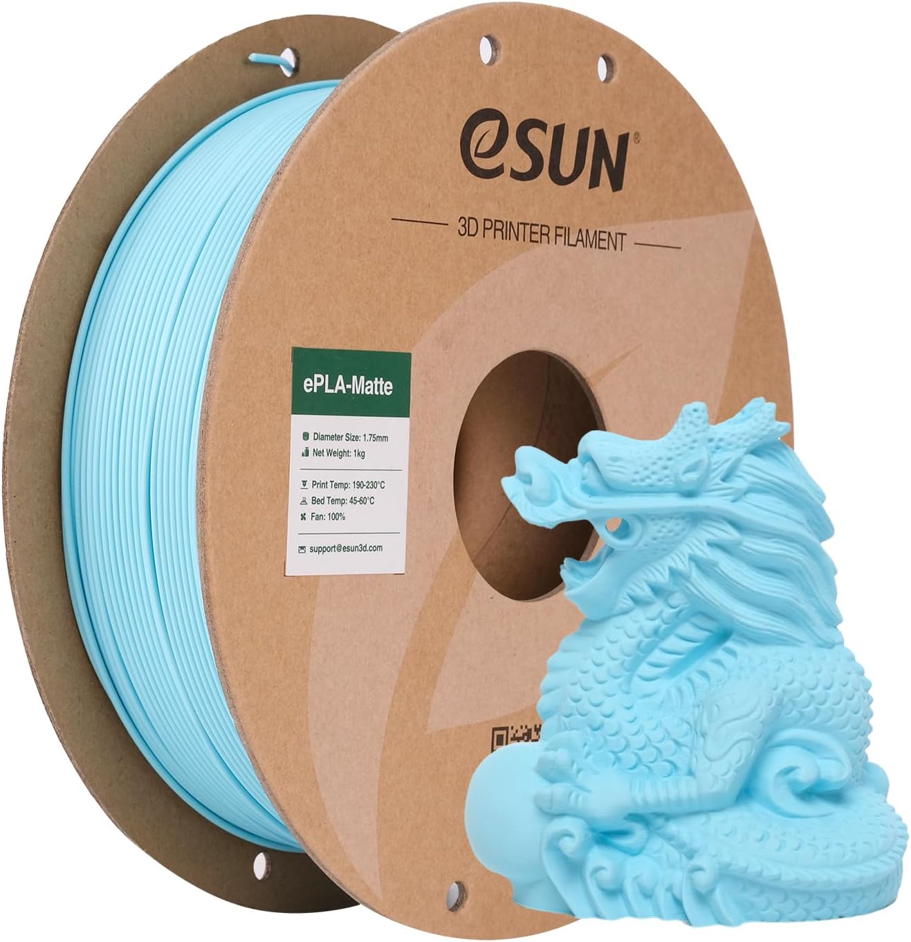 Amazon.com: SUNLU PLA Matte 3D Printer Filament 1.75mm, PLA Filament ...