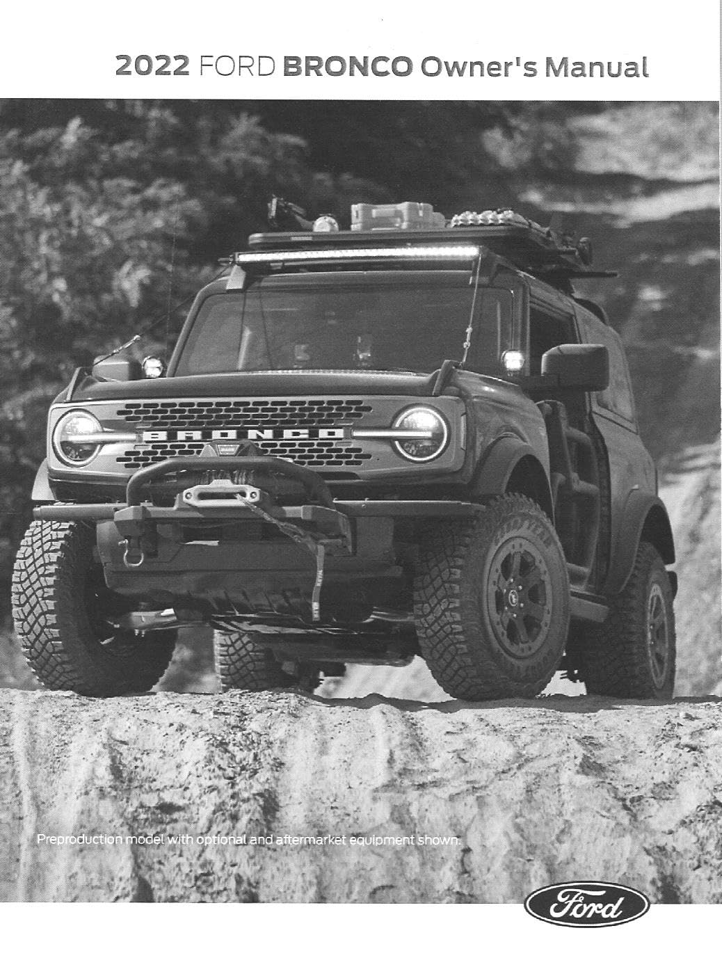 2022 Ford Bronco OEM Factory Owner's Manual: Ford Motor Co.: Amazon.com ...