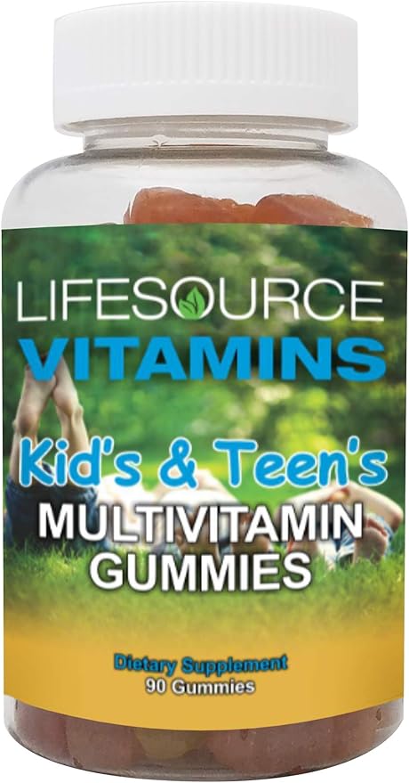 Amazon.com: LifeSource Vitamins Kid's and Teen's Multivitamin Gummies ...