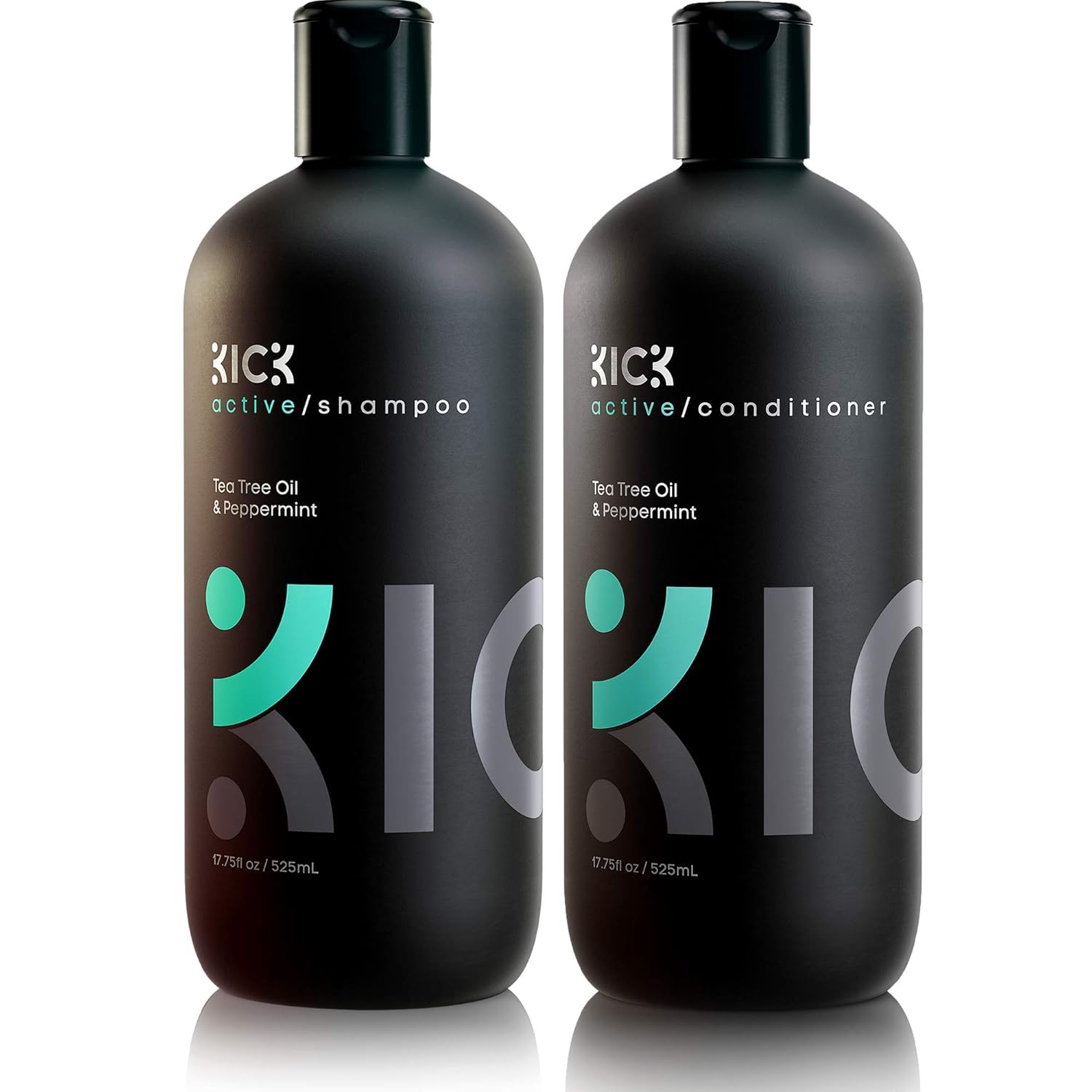Amazon.com : Kick Mens Shampoo + Conditioner Bundle Tea Tree ...