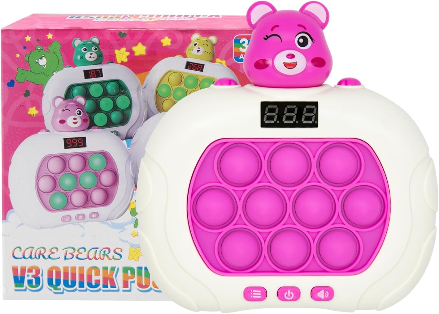 Amazon.com: Quick Push Game Console, Push Pop Game It Fidget Toys ...