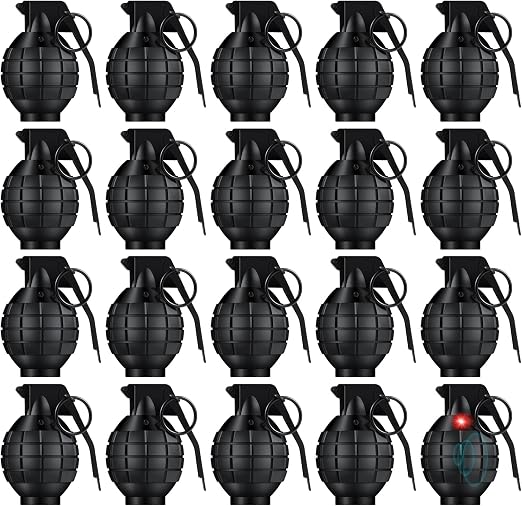Amazon.com: Sratte 20 Pcs Toy Hand Grenades with Realistic Sound ...