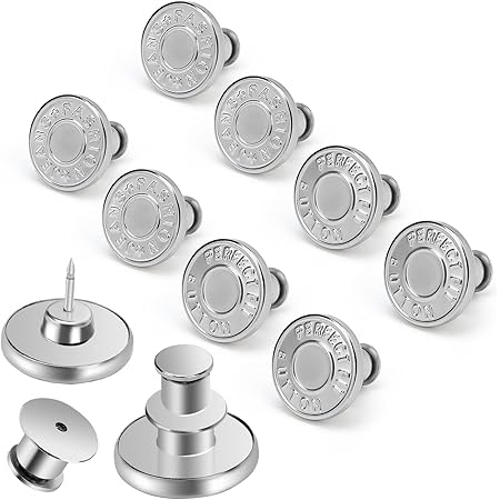 Amazon.com: Button pins for Jeans, No Sew and No Tools Instant Jean ...