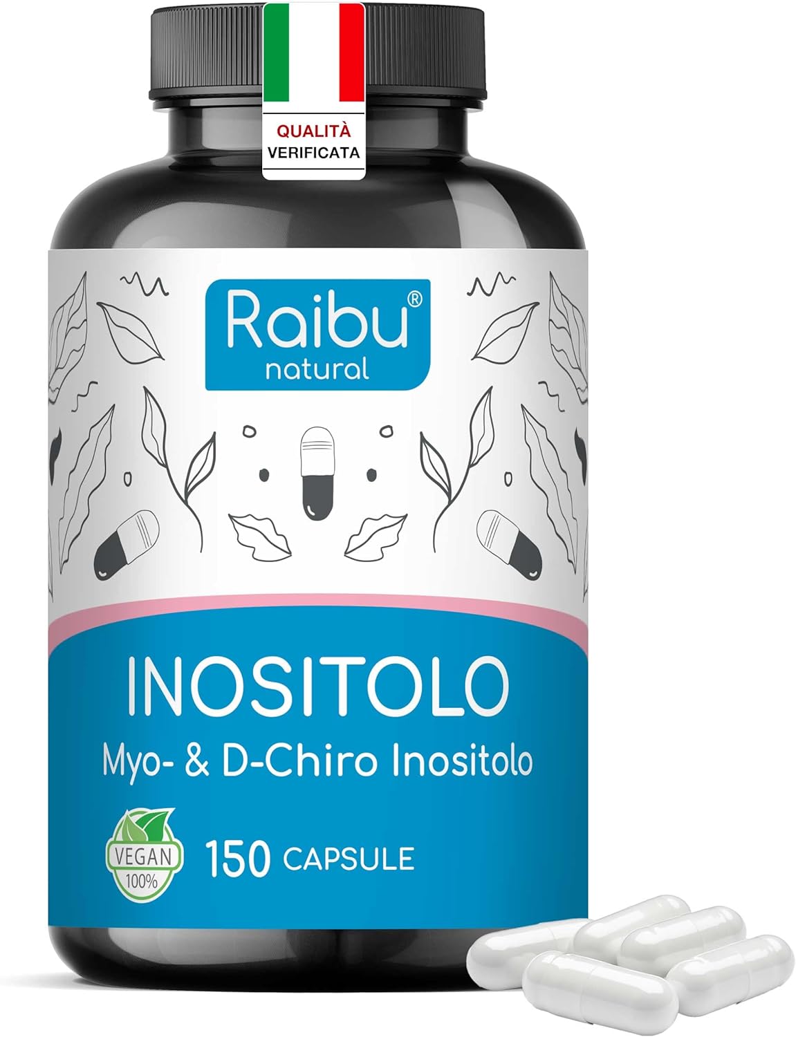 Inositolo Integratore, Myo & D Chiro Inositolo - PCOS e Ovaio ...