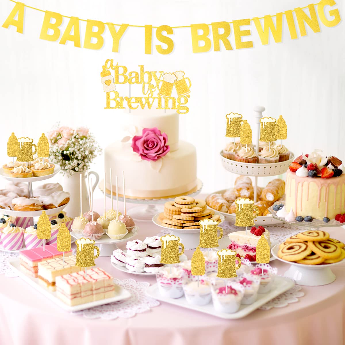 Beer Baby Shower Decorations 10 Baby Is Brewing Ideas | Brew Baby
