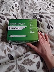 Amazon.com: UltiCare U-100 Insulin Syringes, Comfortable and Accurate ...