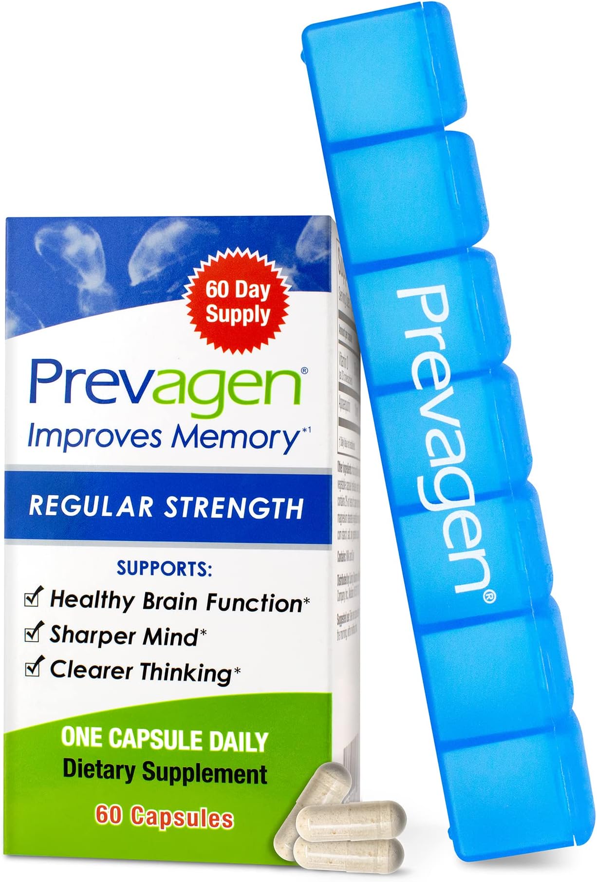 Amazon.com: Prevagen Improves Memory - Regular Strength 10mg, 60 ...