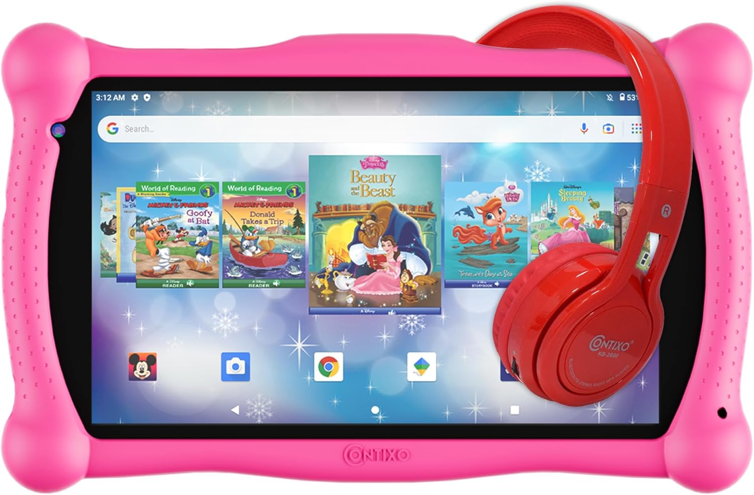 Amazon.com : Contixo 7" Android Kids Tablet 32GB, V10 Bundle, Includes ...