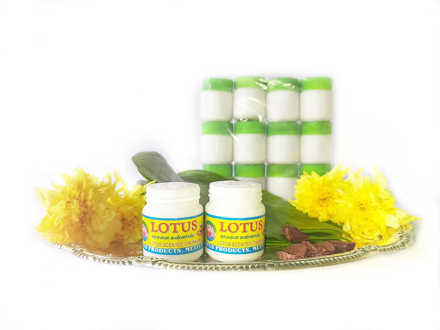 Lotus Lime - Pan Chuna Dabbi - Sunnambu - Edible Chuna Paste - Betel ...