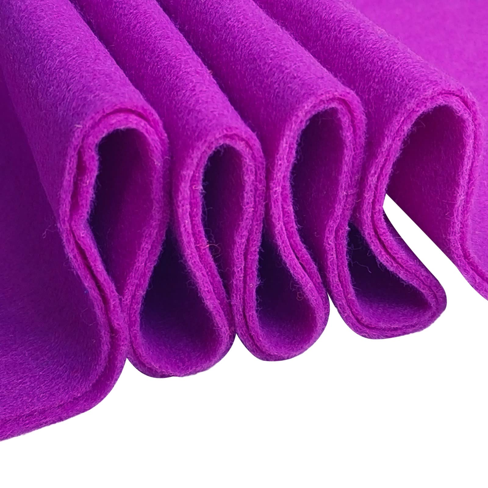 Jtnohx Colour Felt, 1.4mm Thick Craft Felt, 90x90cm Felt Fabric, Soft ...