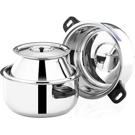 Vinod Stainless Steel Pasta/Noodle Rice Steamer Pot with Strainer Lid ...