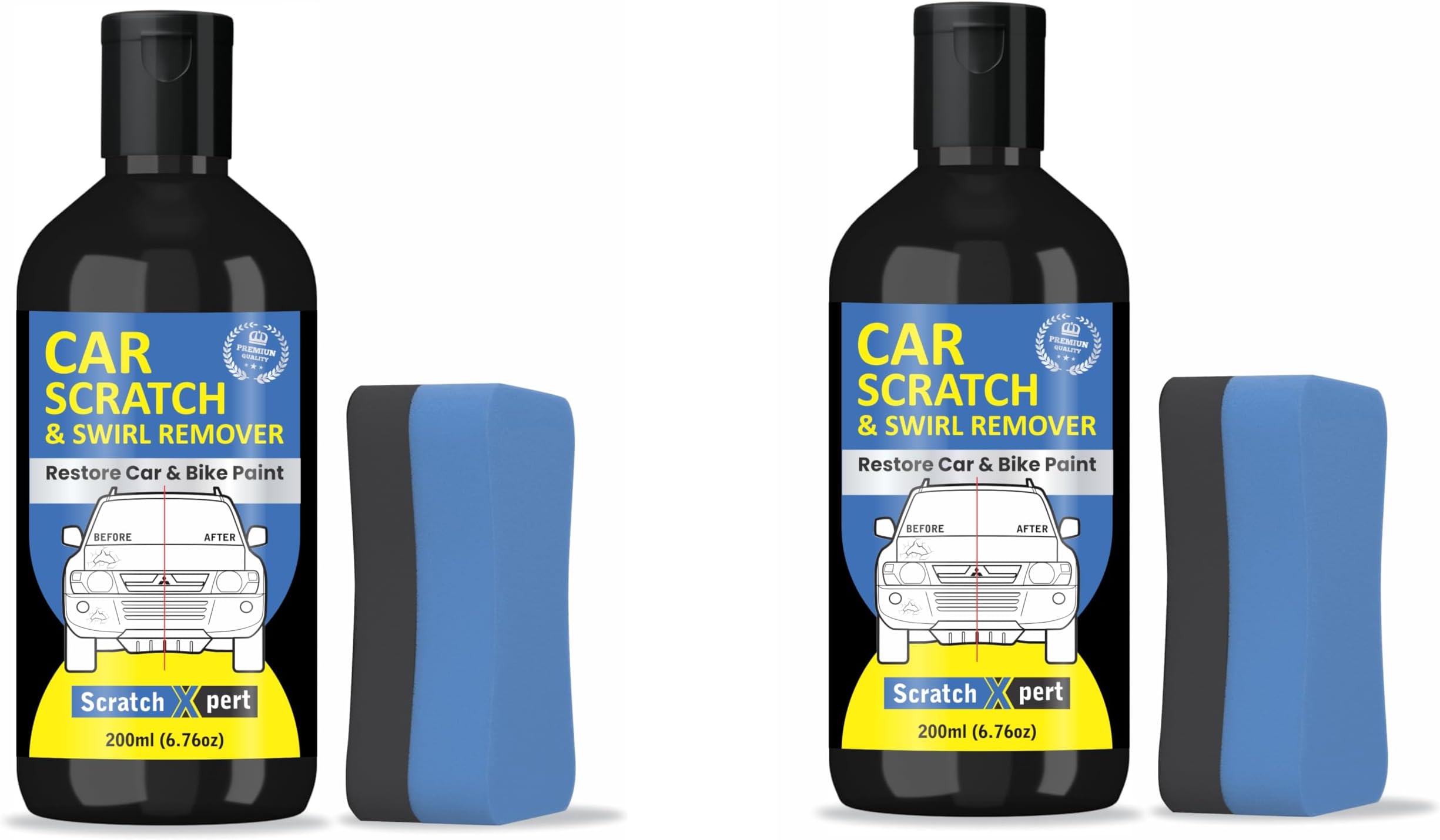 VASHU EXPORTS Car Body Scratch Remover and Repair Polishing Cream Kit ...