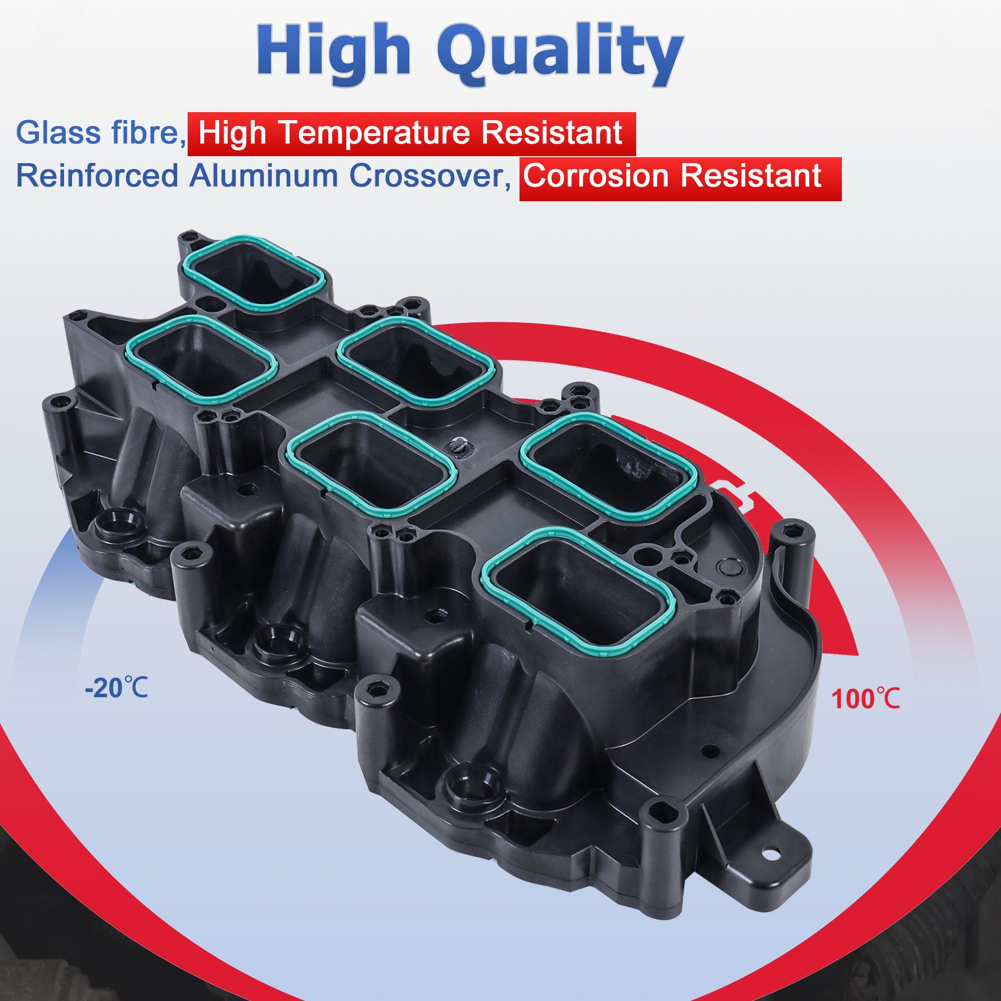 Snapklik.com : EVERESTWAY 05184199AF Lower Intake Manifold Compatible