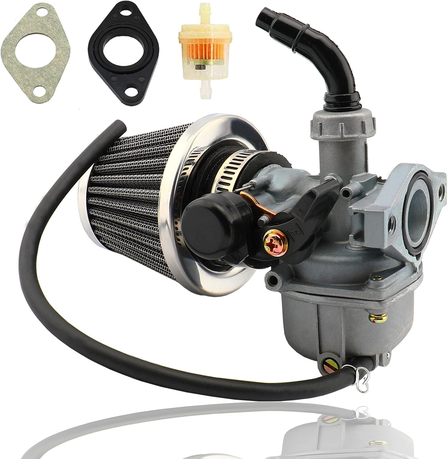 Amazon.com: PZ19 Carburetor Replacement for 125cc 110cc 110cc 90cc 50cc ...