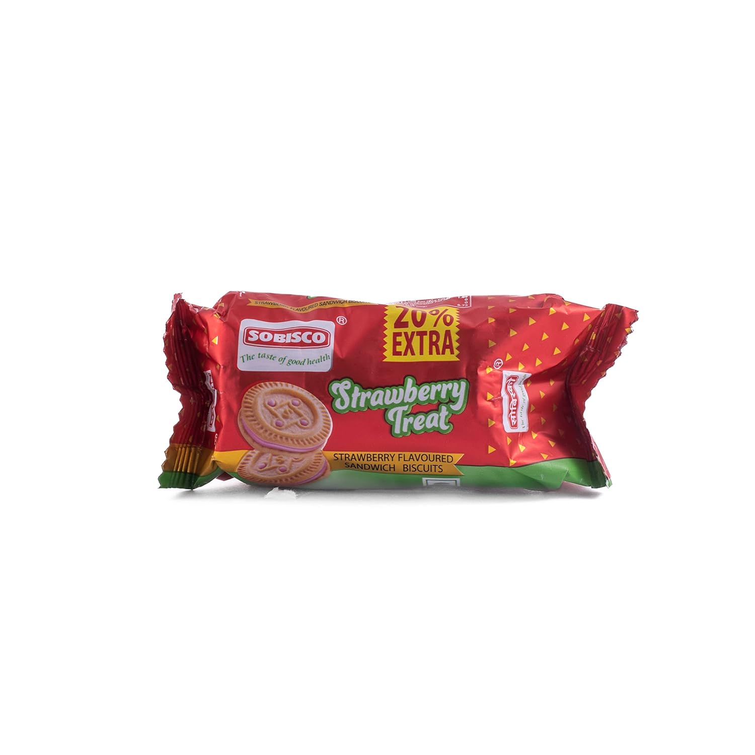 SOBISCO Strawberry treat Cream biscuits (72g) (Pack of 20) : Amazon.in ...
