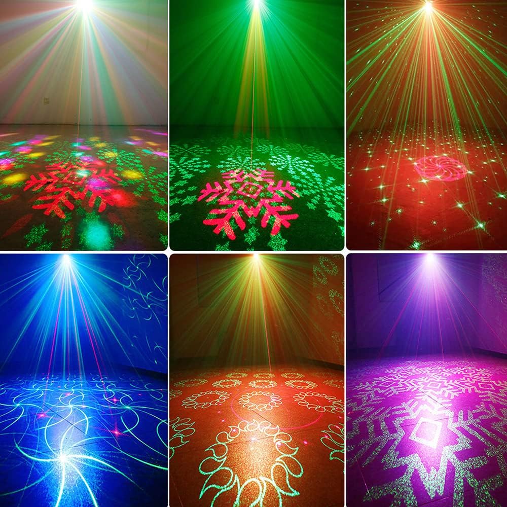 Disco Light Party Lights， GEELIGHT LED Disco Ball Lights Sound ...