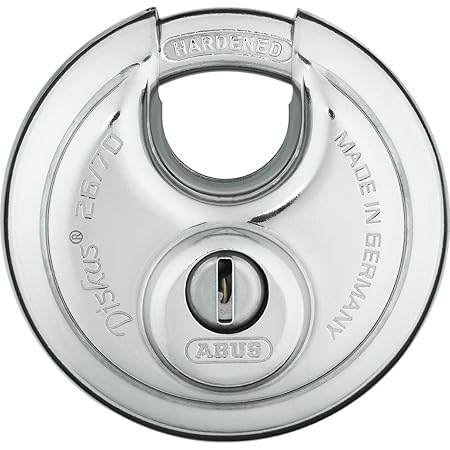 ABUS 26/70 KD B High Security Stainless Steel Keyed Different Diskus ...