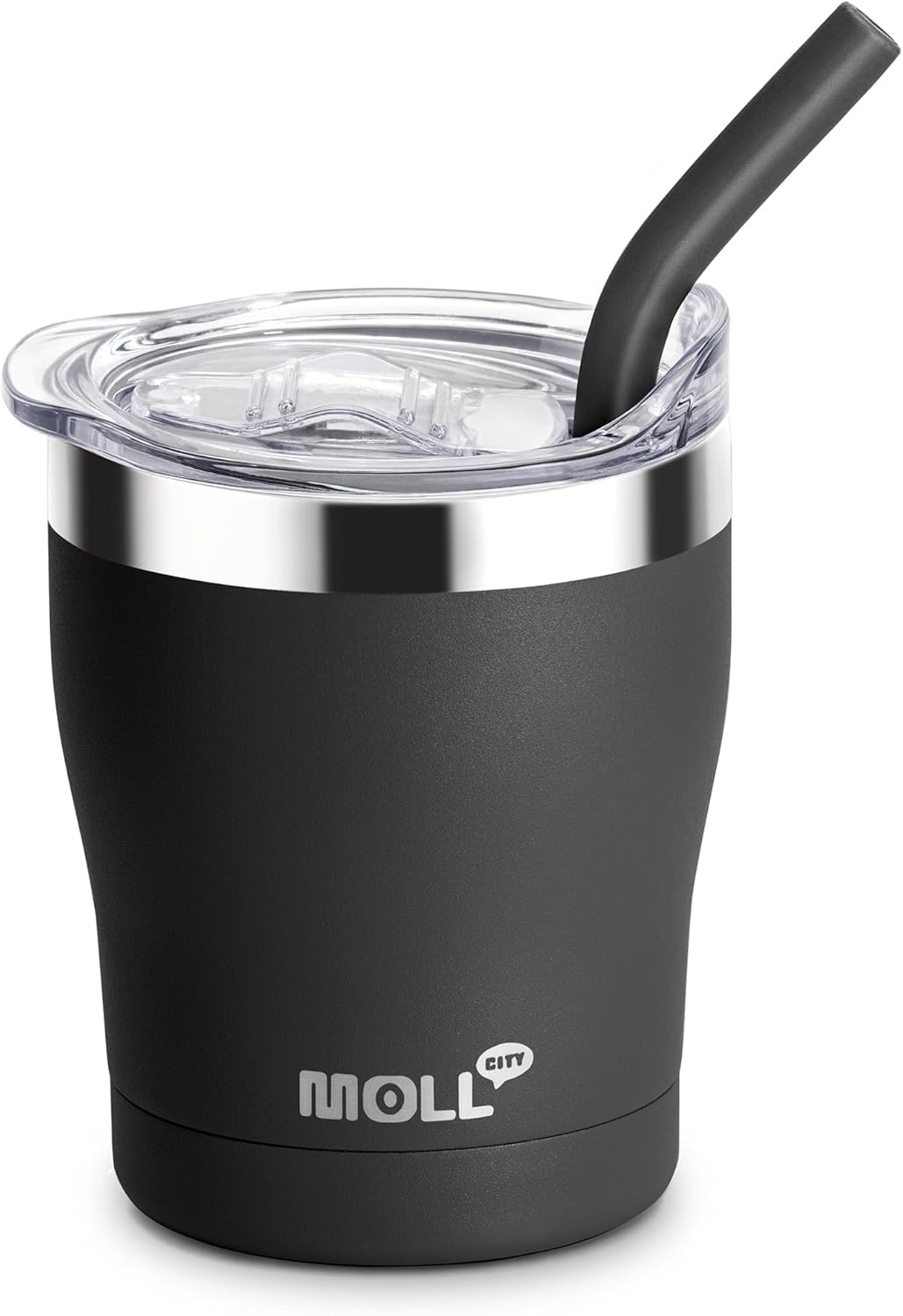 Amazon.com: Mollcity Kids Tumbler with Straw 9 oz Stainless Steel ...