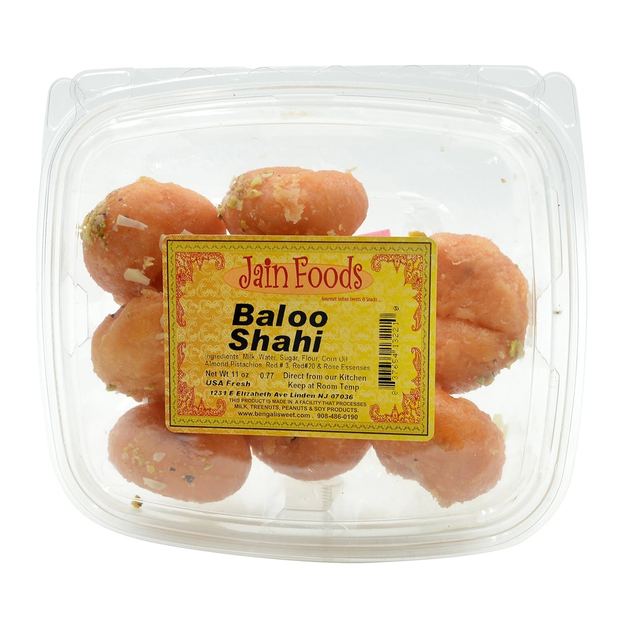 Amazon.com : Jain Foods, Baloo Shahi (Indian Sweets), 1 Ounce(oz ...