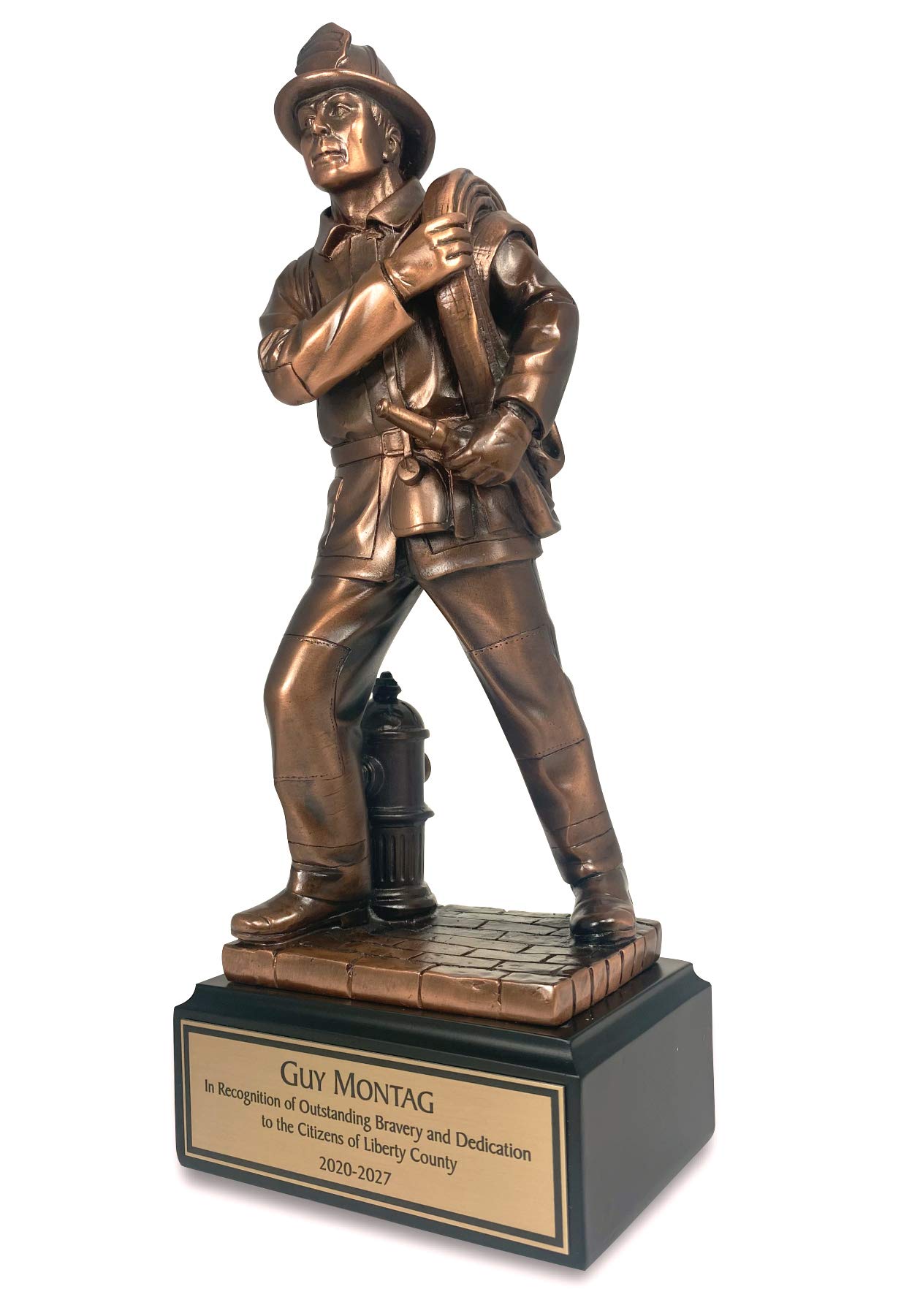 Amazon.com: Firefighter Award - Personalized Gifts for Fire Fighter ...