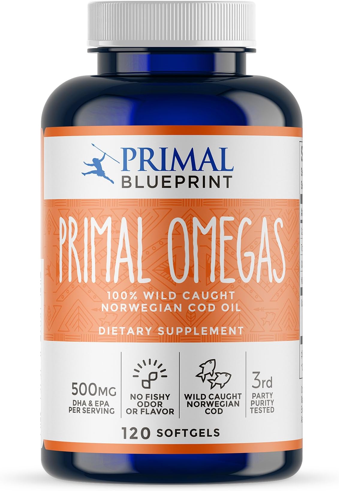 Amazon.com: Primal Blueprint Primal Omegas, Omega-3 Fatty Acid Daily ...