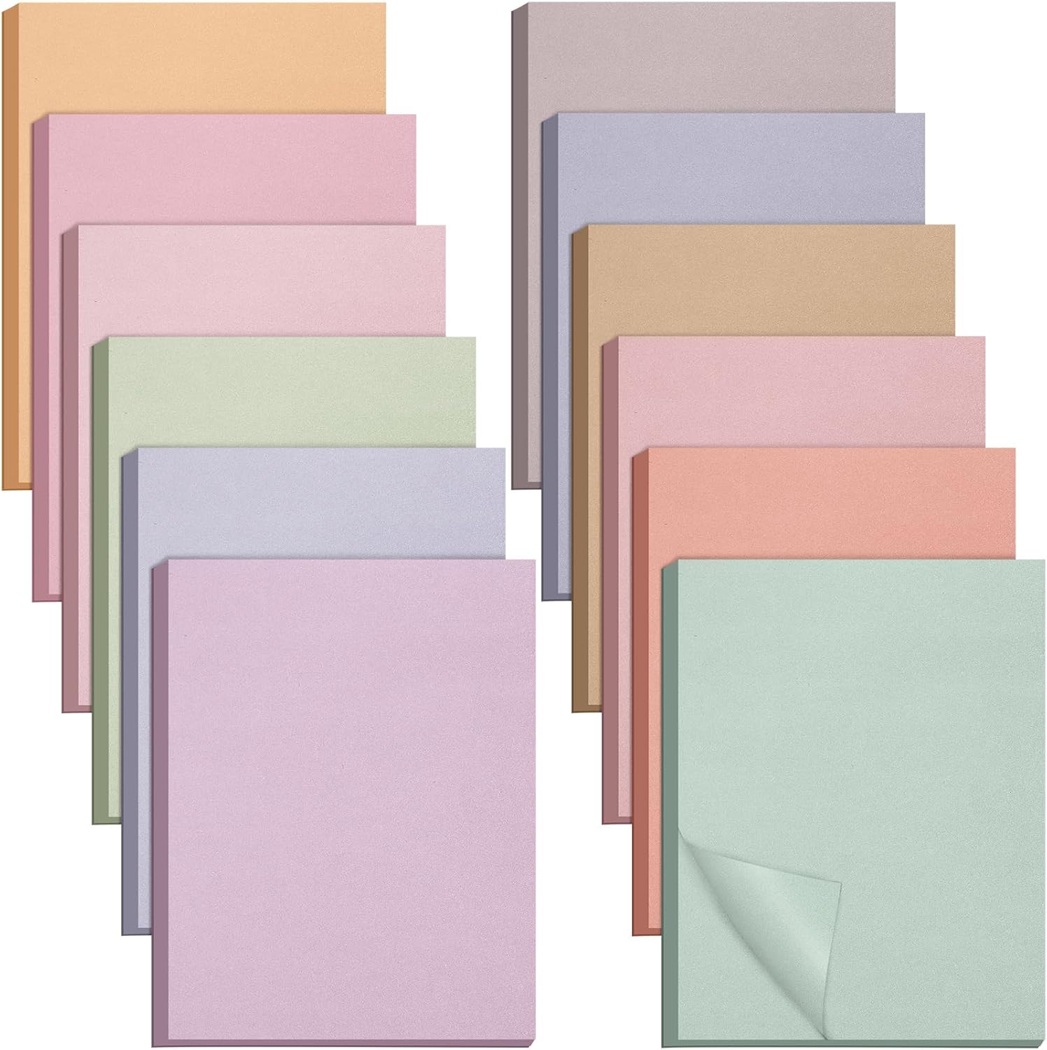 Amazon.com : Harloon 12 Pcs 11" x 8.5" Note Pads Memo Pads Blank ...