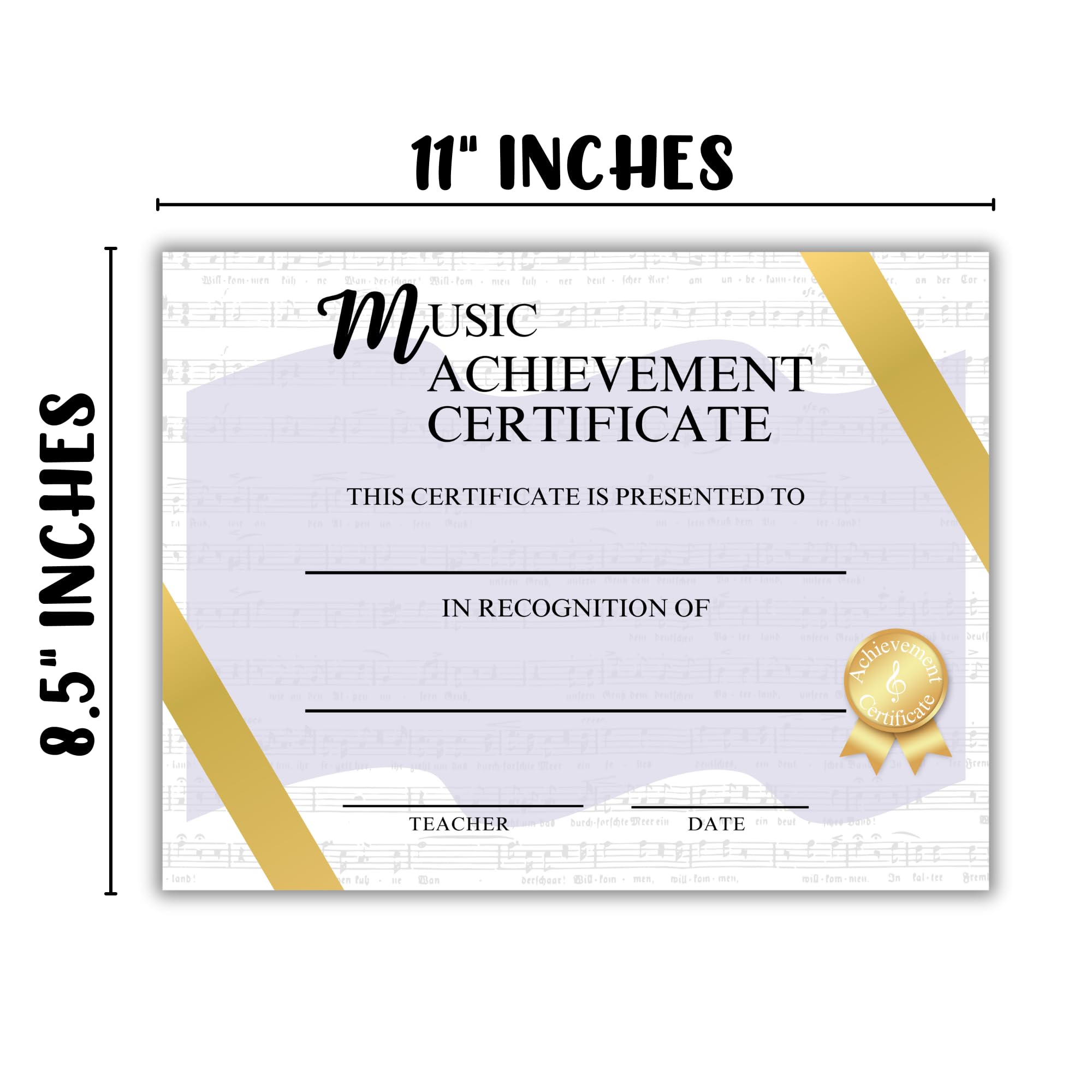 Certificado De Excelencia En Recital De Piano