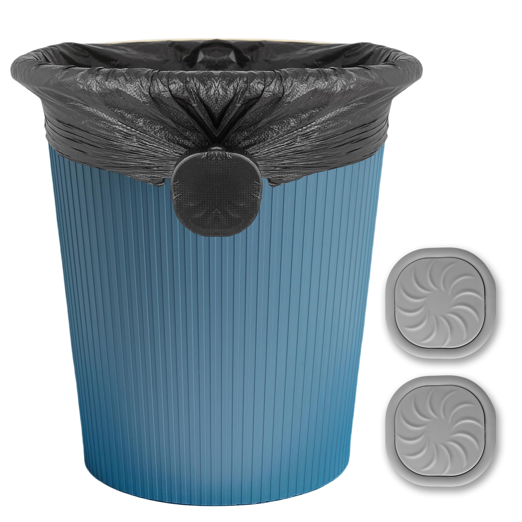 Amazon.com: Trash Can Bag Holder - 2pcs Garbage Bag Fasten Lock ...