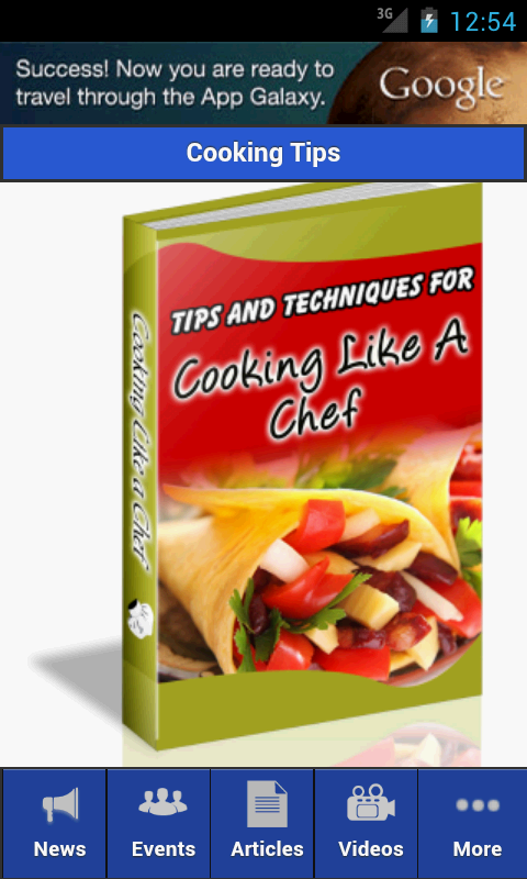 Cooking Tips - App on Amazon Appstore