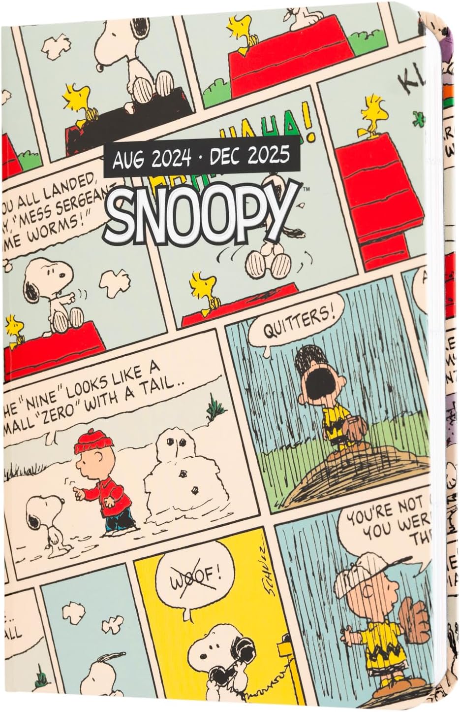Grupo Erik Snoopy Diary 2025 | A6 Diary 2025 Week To View August 2024 ...