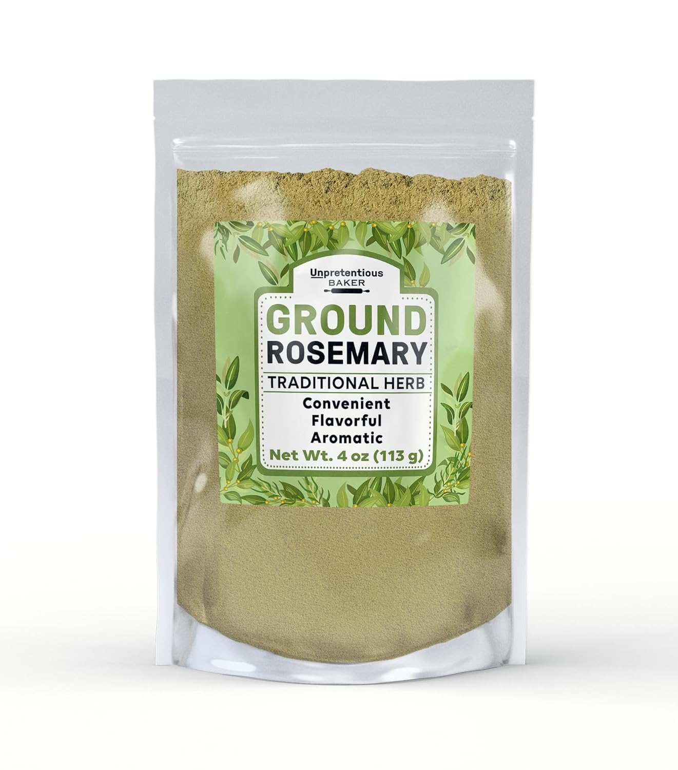 Amazon.com : Unpretentious Ground Rosemary, 4 oz, Cooking Herb ...