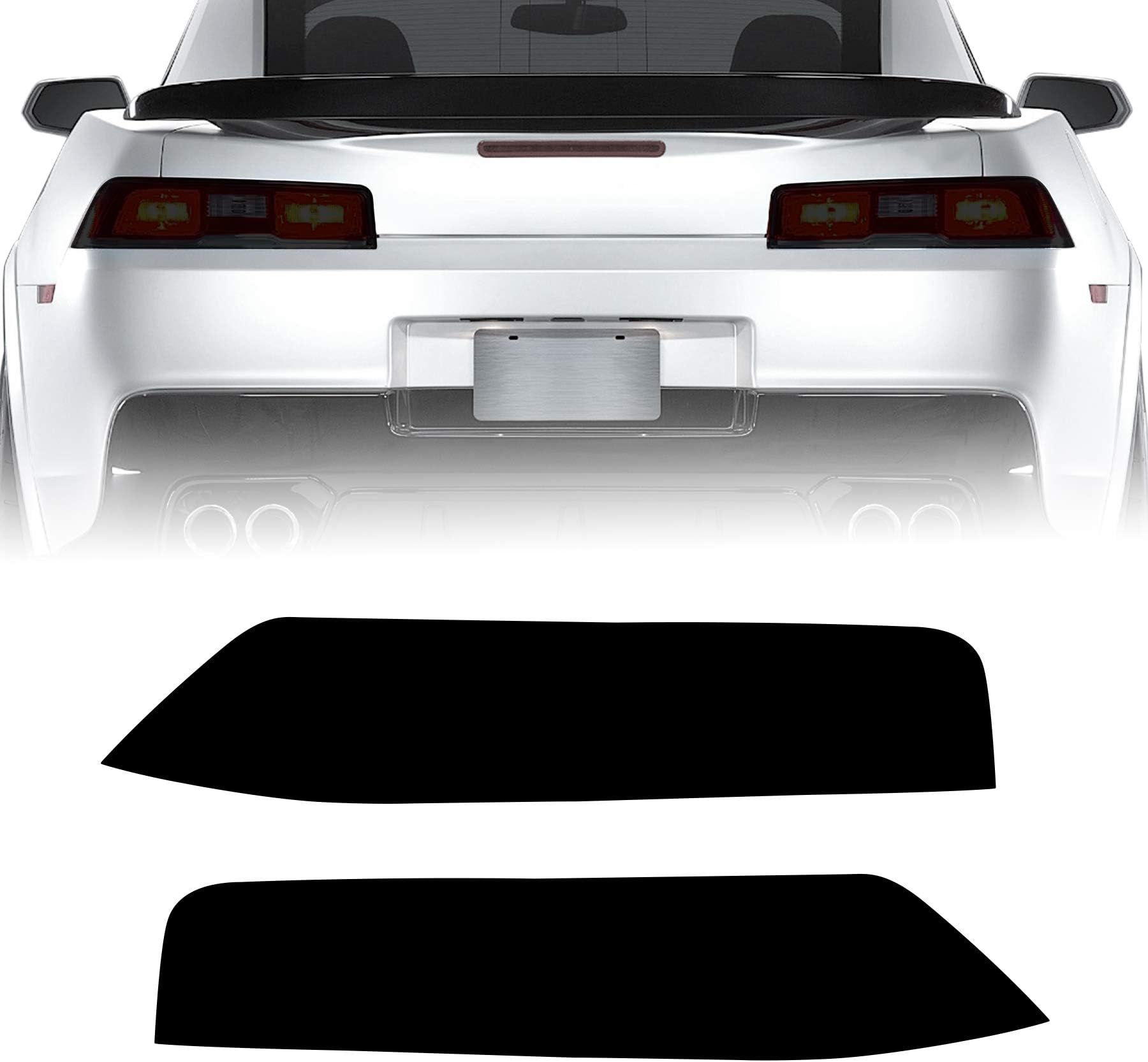 Amazon.com: NDRUSH Blackout Taillight Vinyl Tint Film Precut Overlays ...