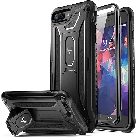 Amazon.com: iPhone 8 Plus Case,Marrkey 360 Full Body Protective Cover ...